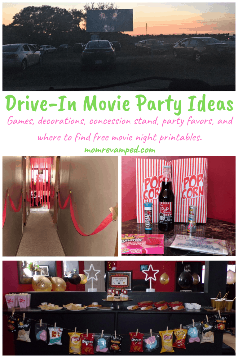 Drive-In Movie Party Ideas (1) | Mom Revamped